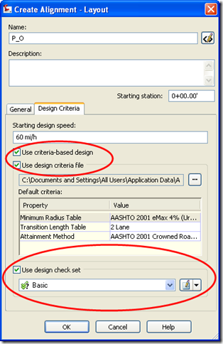 CIVIL 3D ROCKS: Criteria Based Design for Alignments